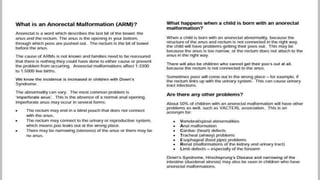 Anotectal anomalies | PPT