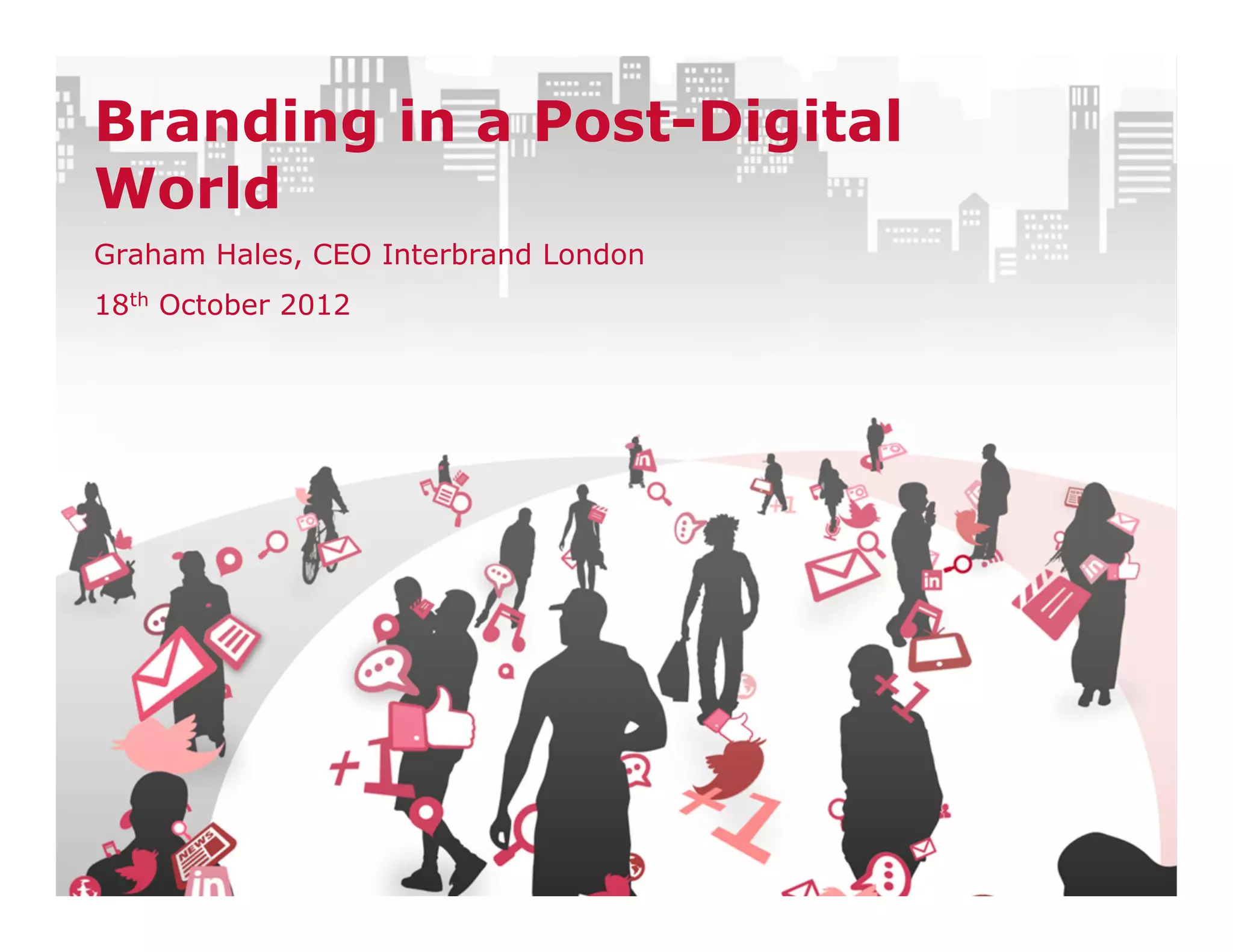 Branding in the post digital age | PDF