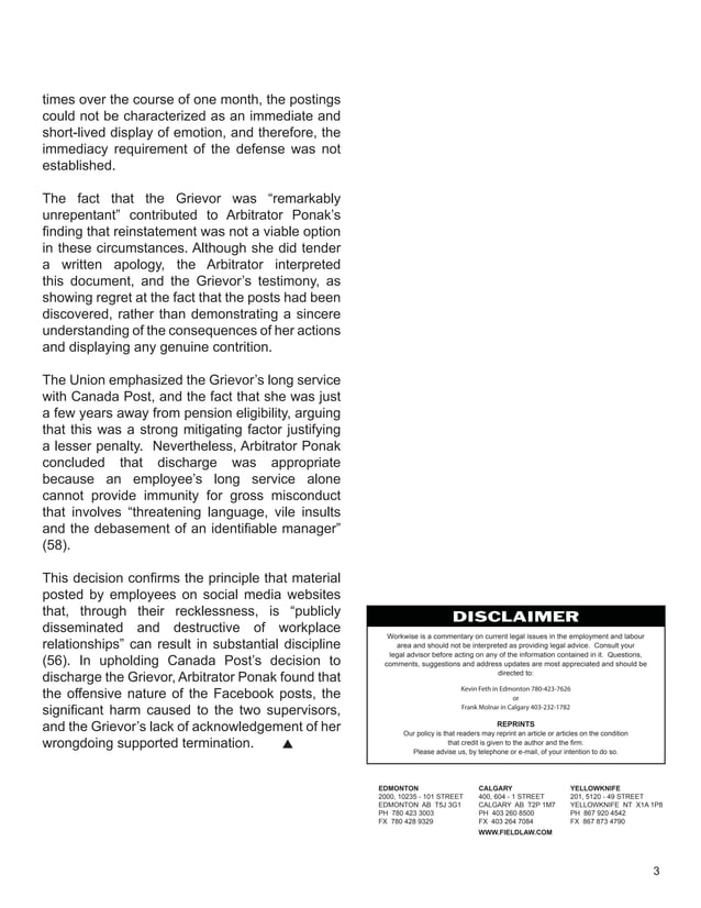 Another Brick in the Wall: Arbitrator Upholds Discharge for Offensive ...