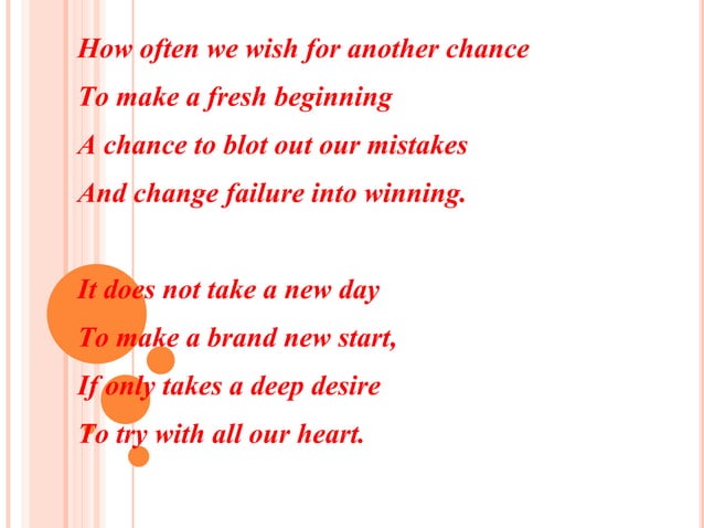 Another chance I | PPT