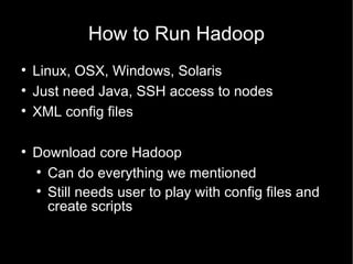 Another Intro To Hadoop | PPT