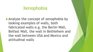 Exploring the Concept of Walls - by Frank O'Hagan | PPT