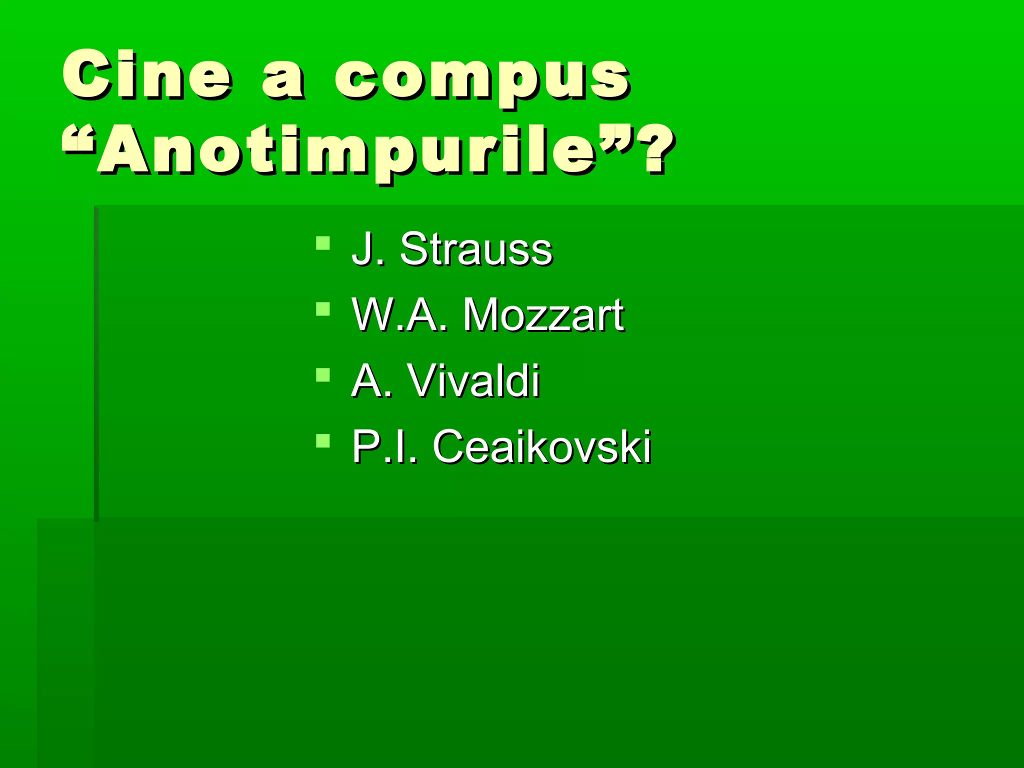 Anotimpurile | PPT