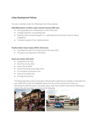 Appreciation of an Urban Neighbourhood at Dehradun Uttarakahnd | PDF ...