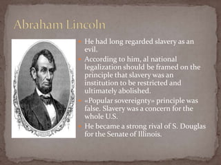 An outline of american history: American civil war | PPTX