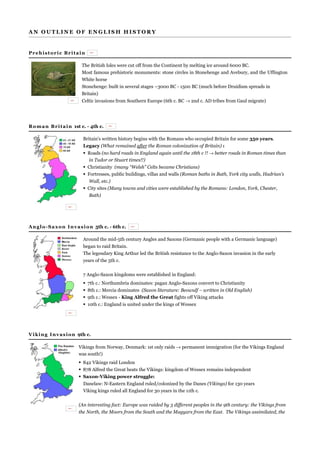 An outline of english history | PDF