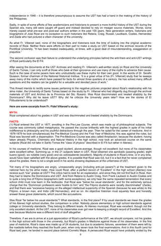 An Outline of Jose Rizal's Life | PDF