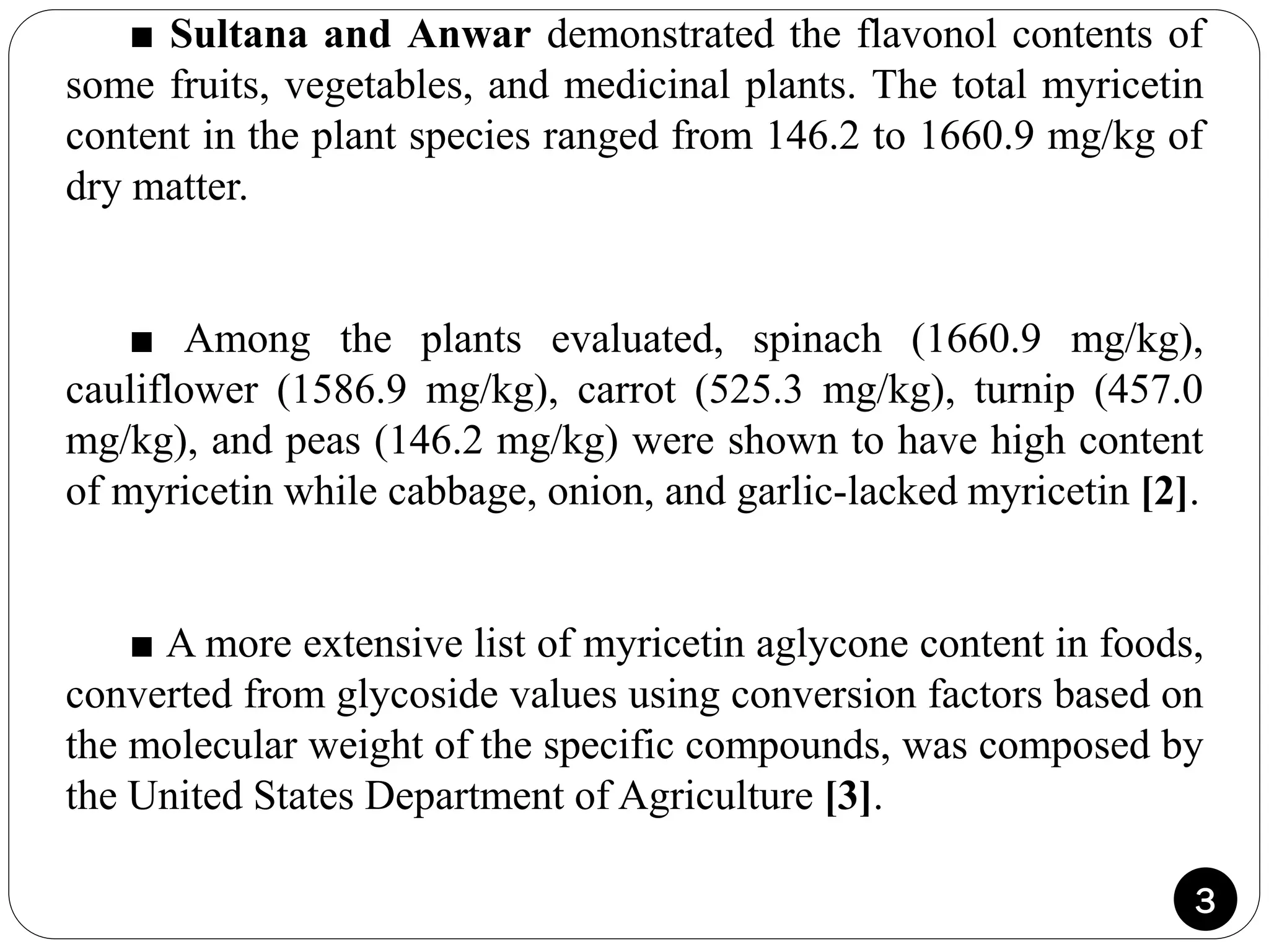 An outline on myricetin and its formulations ppt 4 amu | PDF