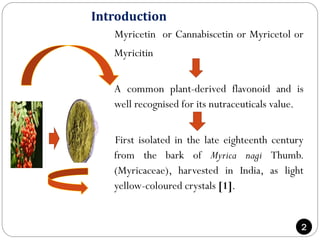An outline on myricetin and its formulations ppt 4 amu | PPT
