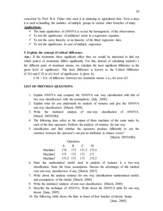 Anova statistics | DOC