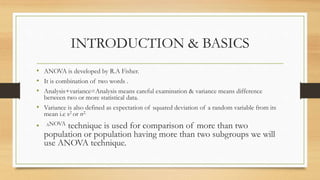 INTRODUCTION ON ANOVA TECHNIQUE ONE .pptx
