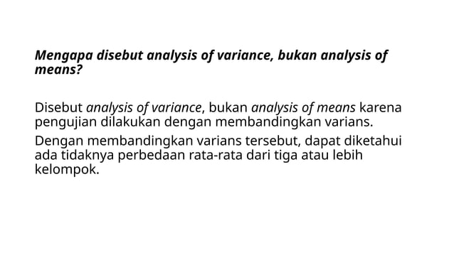 Pengertian ANOVA analysis of variance.pptx