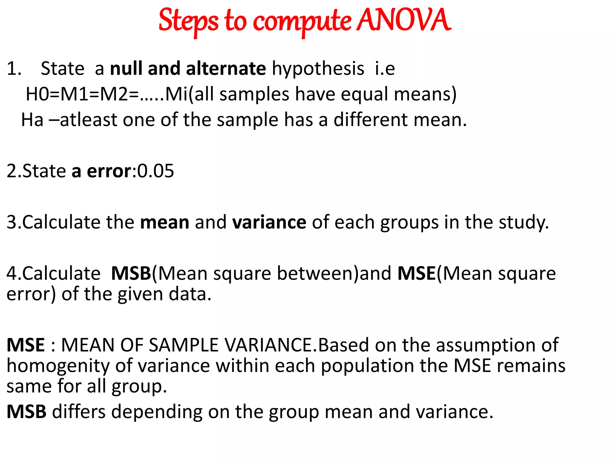 Anova copy | PPT