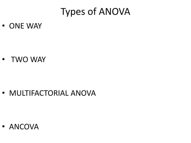 Anova copy | PPT