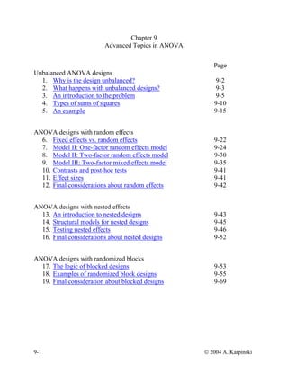 Anova advanced | PDF