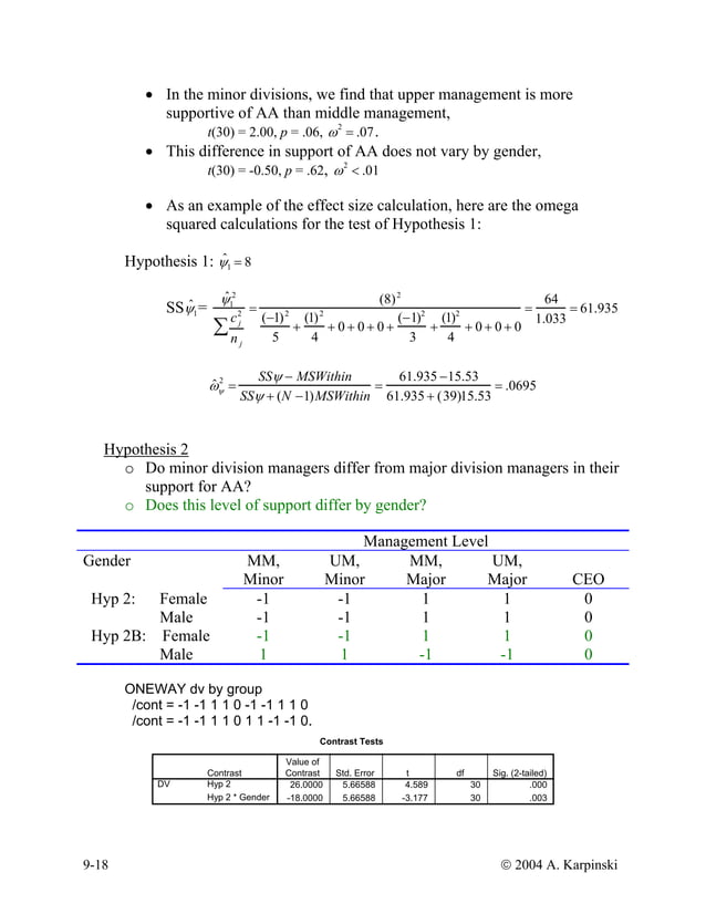 Anova advanced | PDF