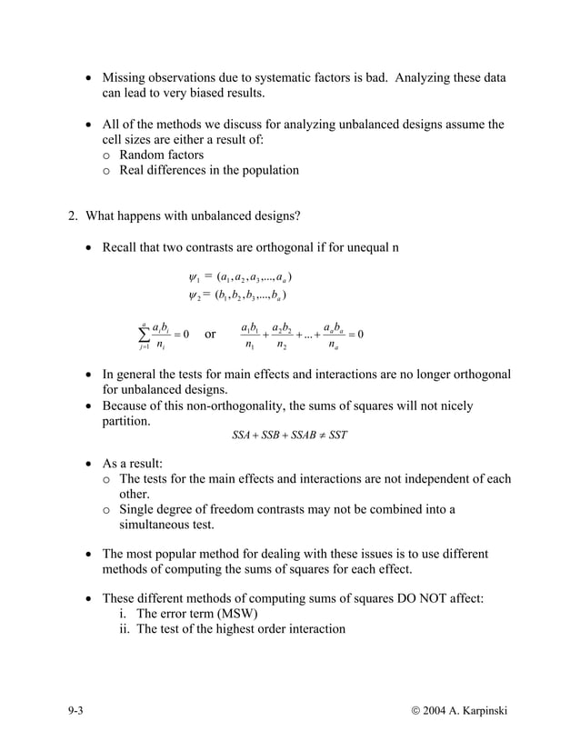 Anova advanced | PDF
