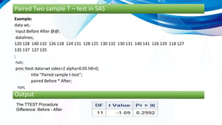 Anova, ancova | PPTX