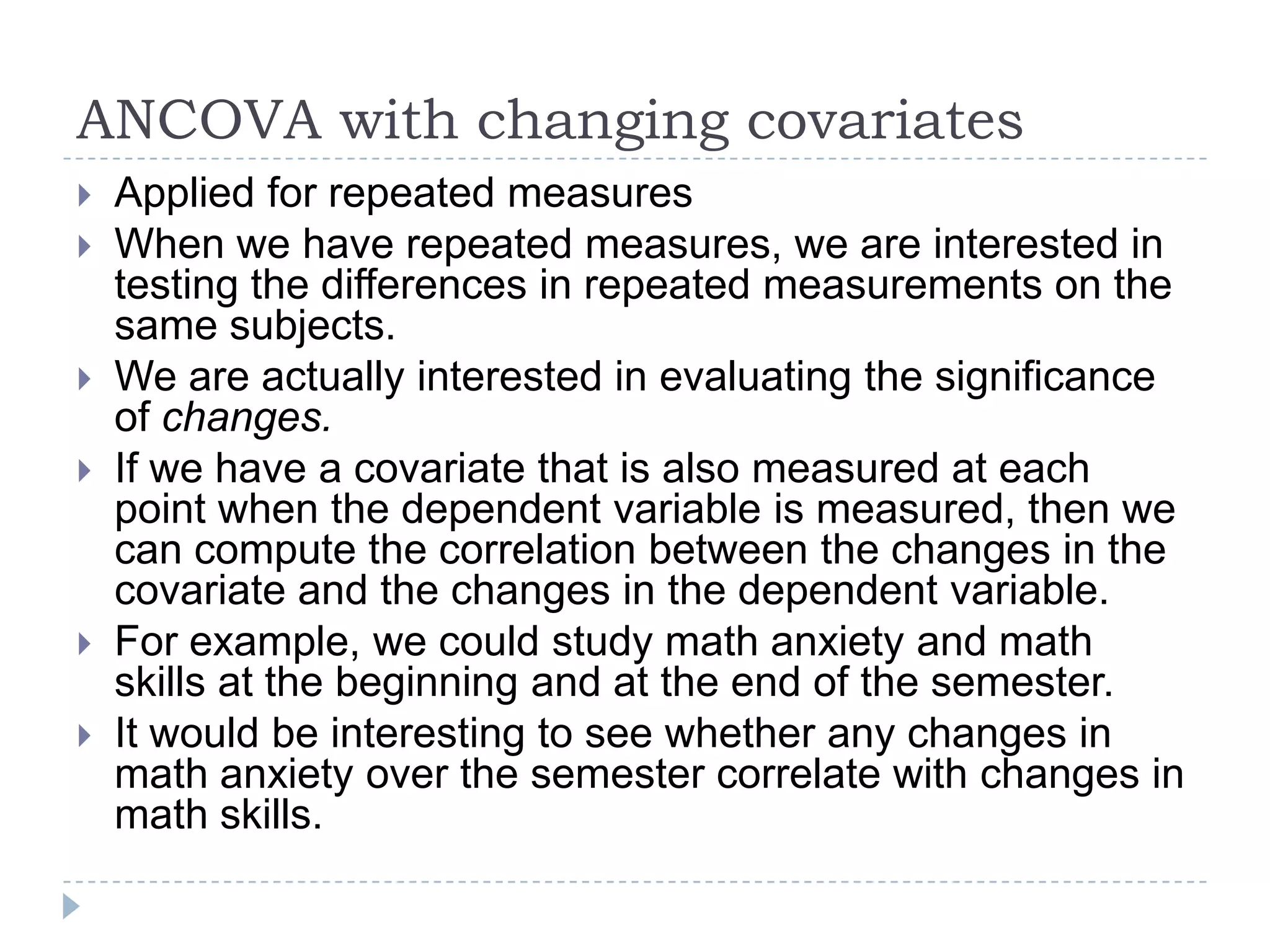 Anova ancova manova_mancova | PPTX