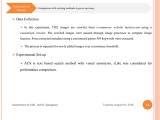 Anova cosine similarity based image recommendation | PPTX | Search | Internet