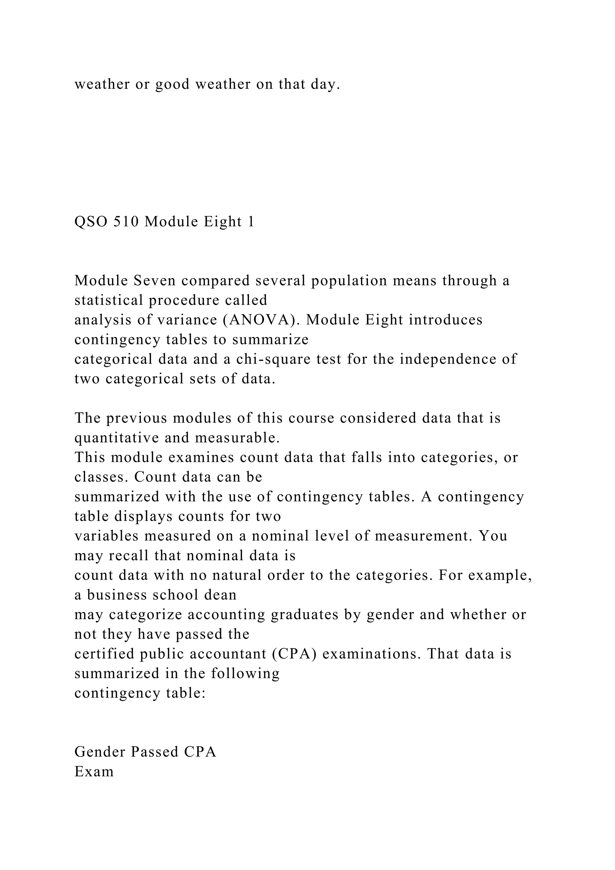 ANOVA is a hypothesis testing technique used to compare the equali.docx