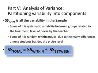 Oneway ANOVA - Overview | PPT