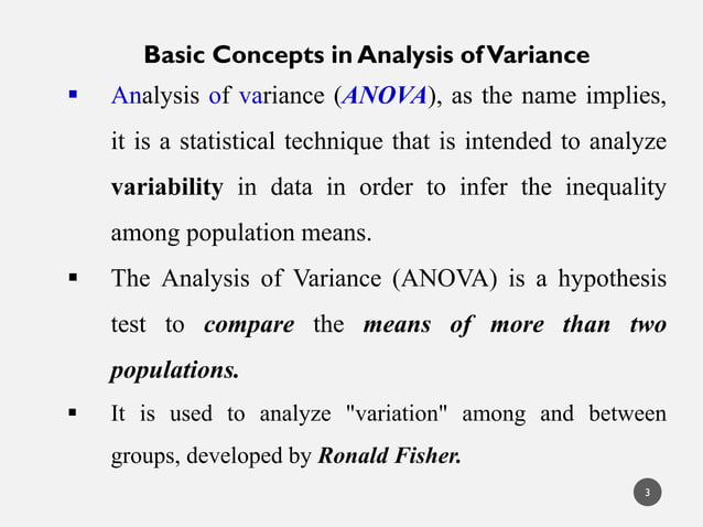 ANOVA_PDF.pdf biostatistics course material | PPT