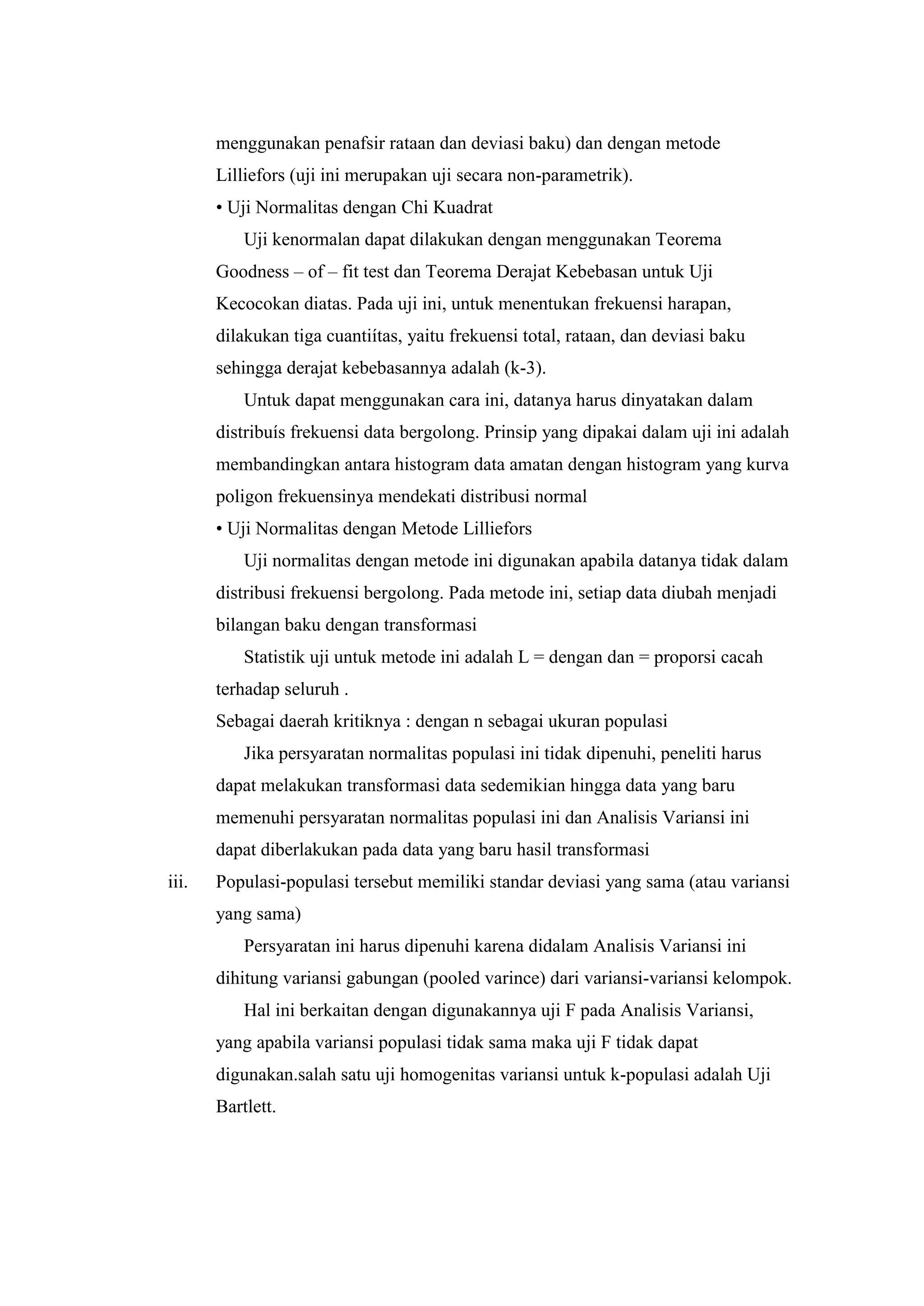 Anova satu arah | DOCX