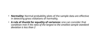 ANOVA theory qadm pptx in qualitative decision making | PPTX
