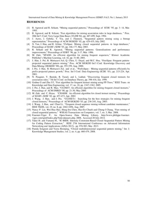 A novel algorithm for mining closed sequential patterns | PDF