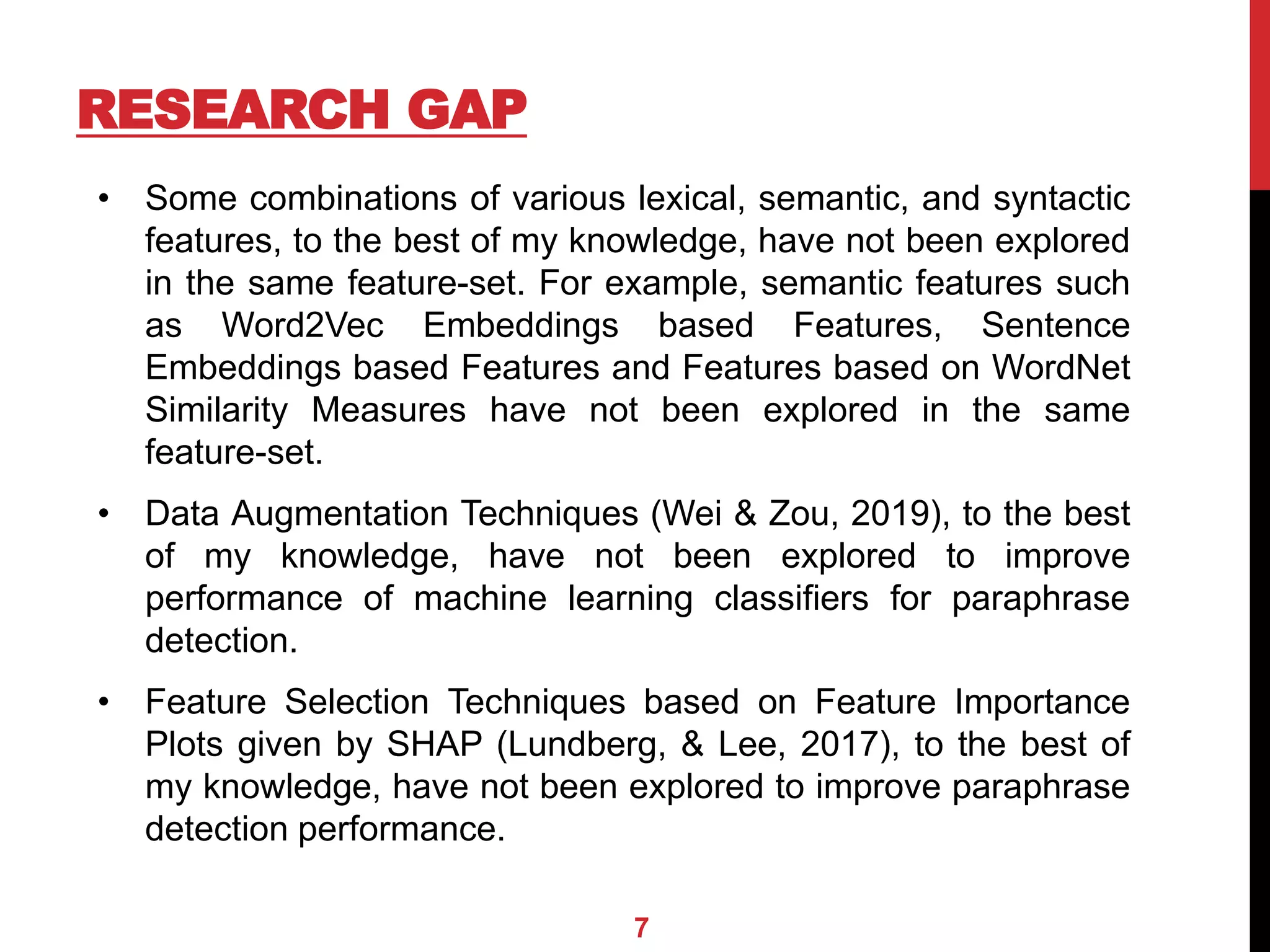A Novel Approach For Developing Paraphrase Detection System Using Machine Learning Ppt