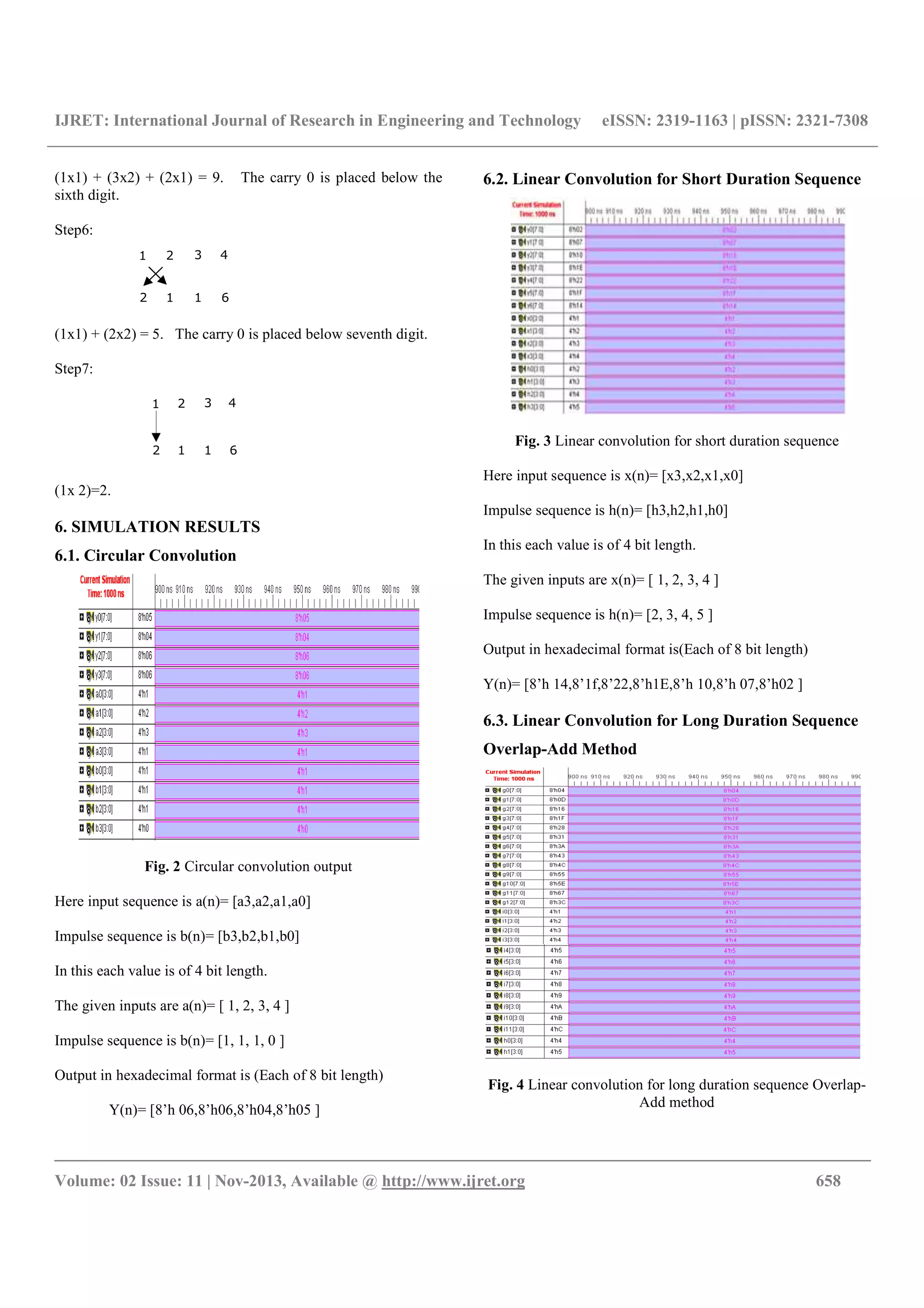 A novel approach for high speed convolution of finite | PDF