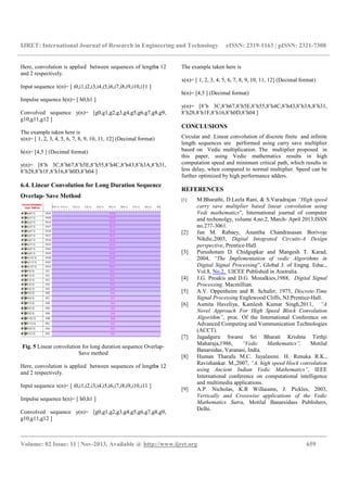A novel approach for high speed convolution of finite | PDF