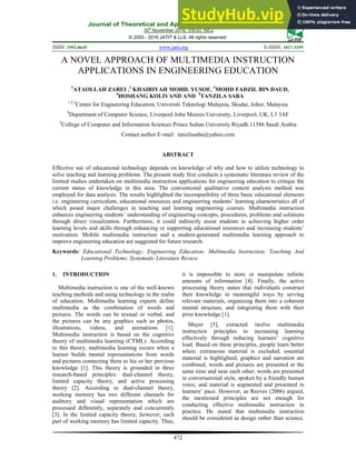 A novel approach of multimedia instruction applications in engineering education.pdf