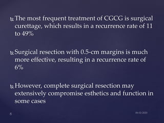 Journal Club on A novel approach to the management of a central giant ...