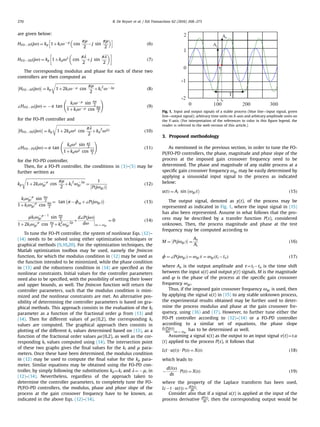 A novel auto-tuning method for fractional order PID controllers | PDF ...