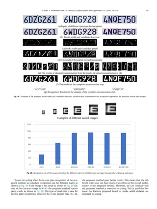 A novel character segmentation reconstruction approach for license plate recognition | PDF ...