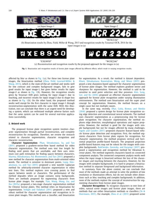 A novel character segmentation reconstruction approach for license plate recognition | PDF ...