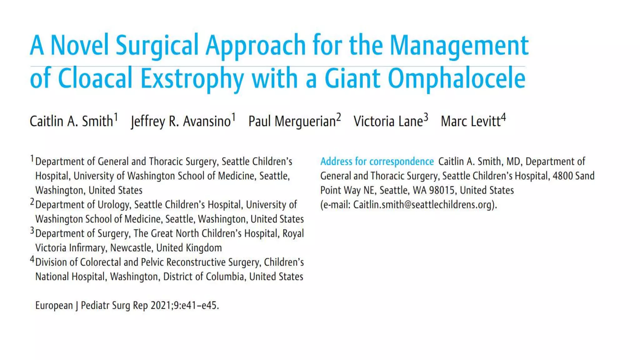 A Novel Cloacal Exstrophy Giant Omphalocele.pptx