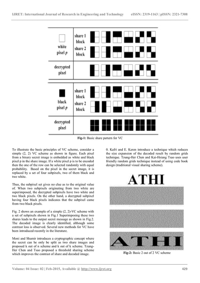 A novel cryptographic technique that emphasis visual quality and ...