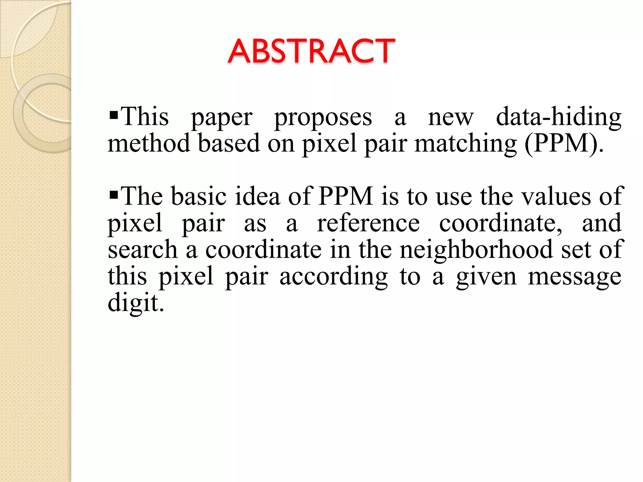 A Novel Data Embedding Method Using Adaptive Pixel Ppt 3502