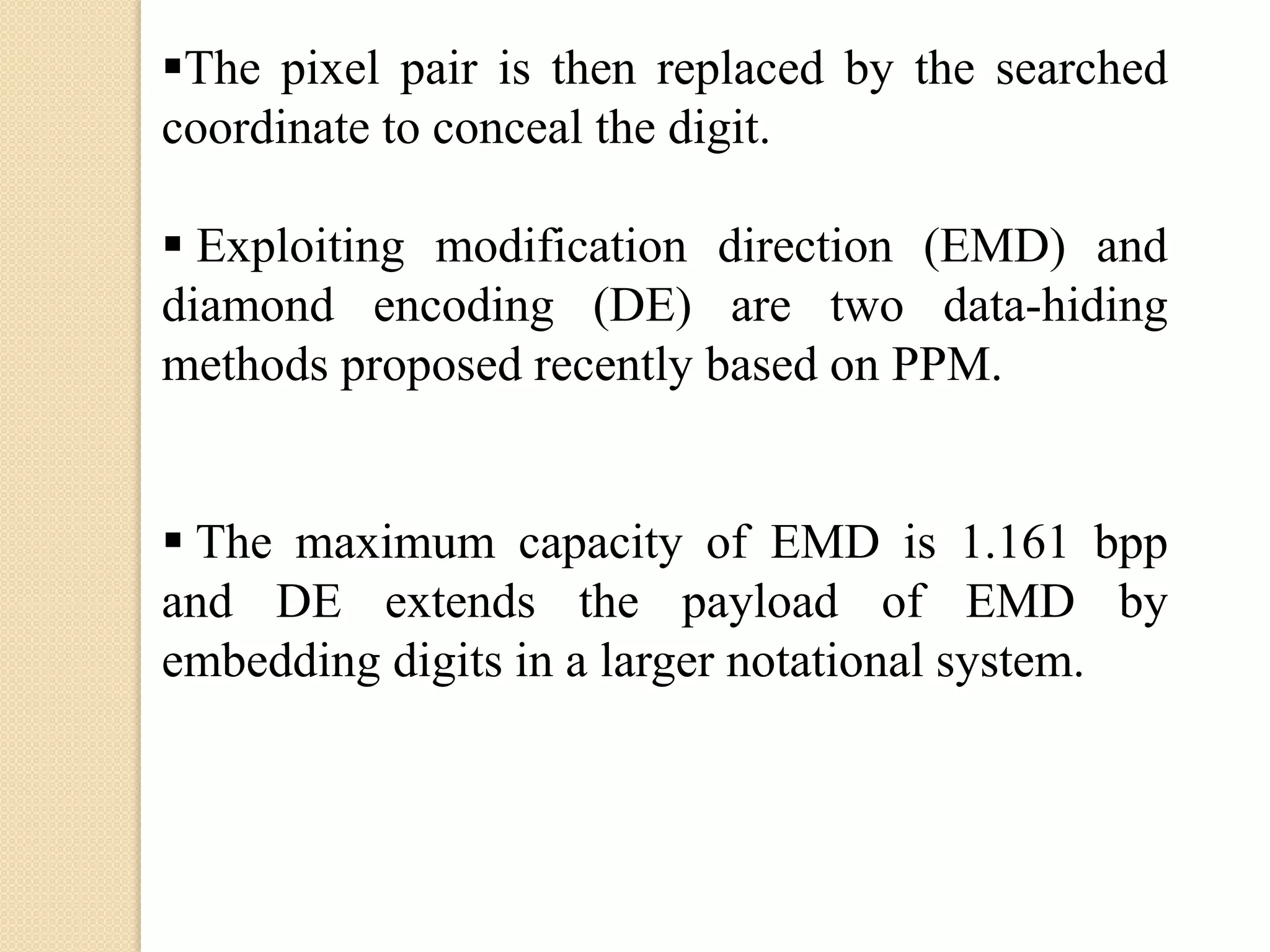 A Novel Data Embedding Method Using Adaptive Pixel Ppt 0310