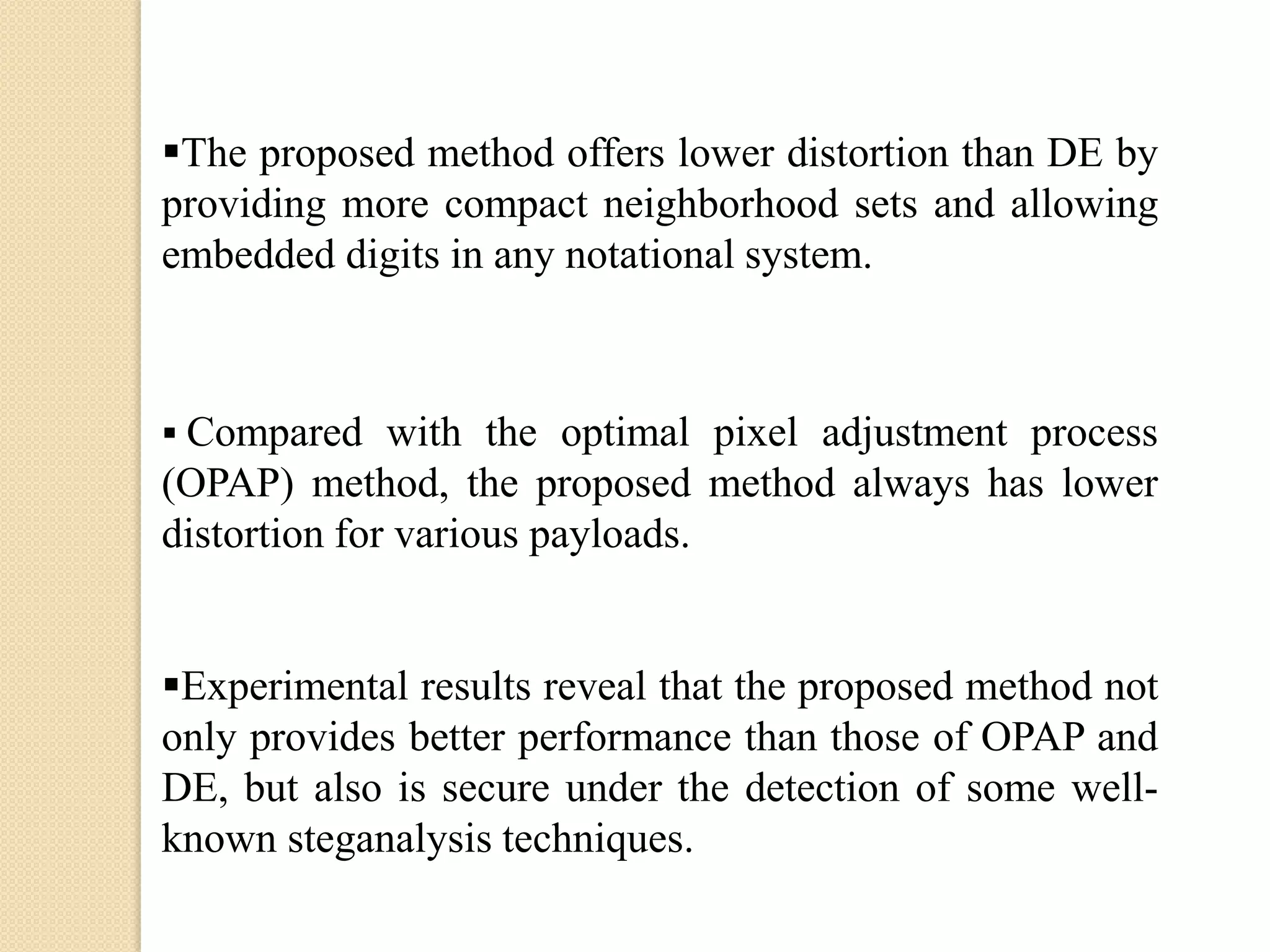 A novel data embedding method using adaptive pixel | PPTX