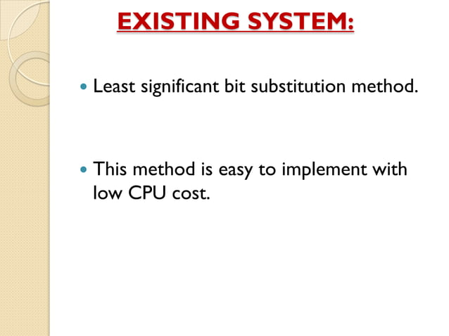 A novel data embedding method using adaptive pixel | PPTX