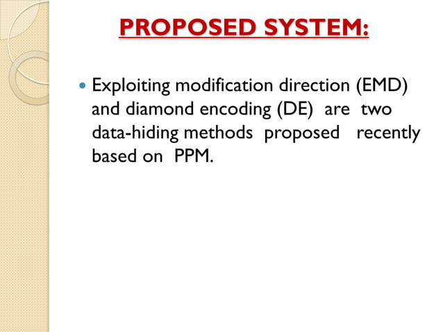 A novel data embedding method using adaptive pixel | PPT