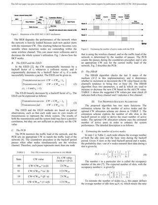 A novel estimation based backoff algorithm in the ieee | PDF | Internet of Things | Internet