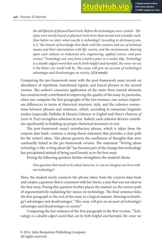 A Novel Framework For Teaching Academic Writing | PDF