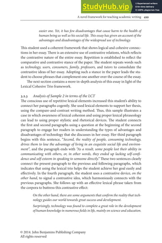 A Novel Framework For Teaching Academic Writing | PDF