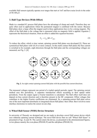 A Novel Hall Effect Sensor Using Elaborate Offset Cancellation Method | PDF | Chemistry | Science