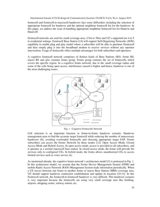 A novel handover algorithm for lte | PDF | Computer Networking | Computing